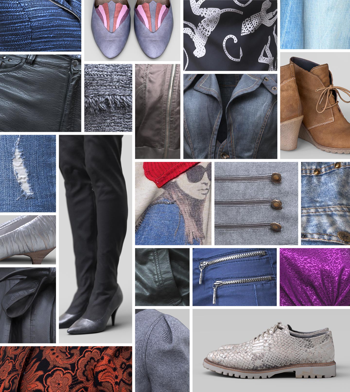 Urban Fashion Collection - 3D Scan Wardrobe for Digital Human
