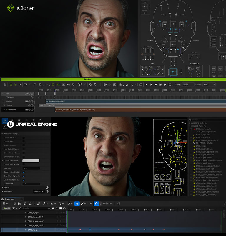 Character Creator UE Control Rig | Unreal Engine plugin