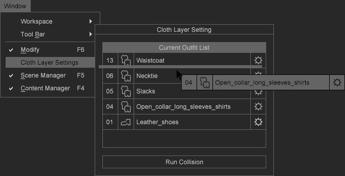 Character Creator - Custom Outfits