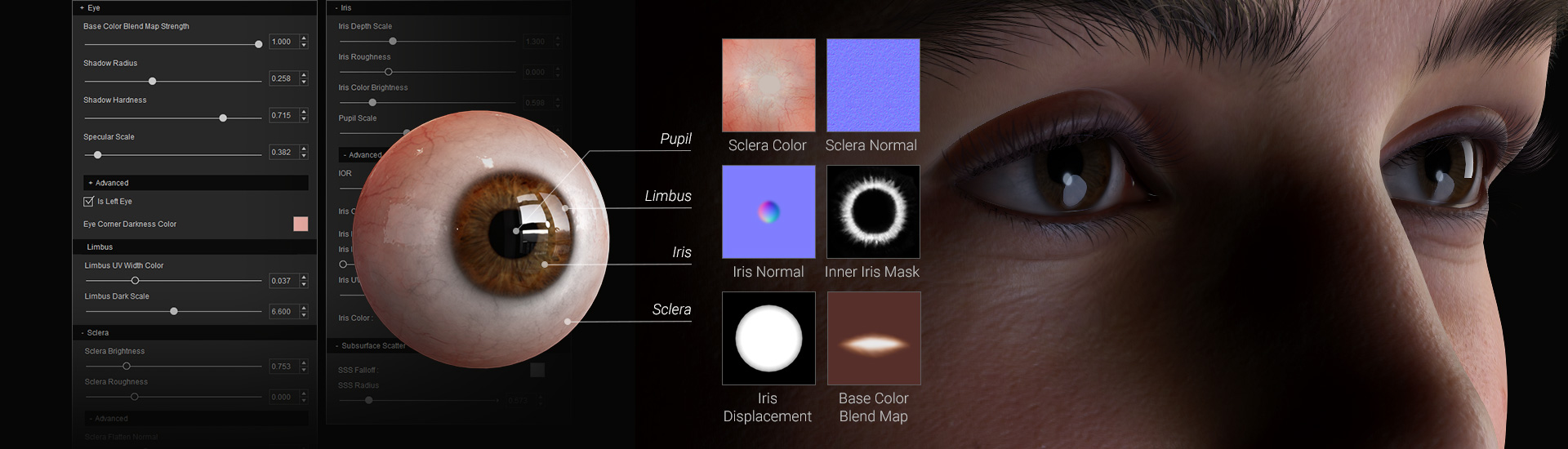 Realistic Digital Human Shader | Character Creator