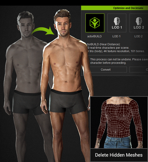 Retopology & Optimization for Games | Character Creator