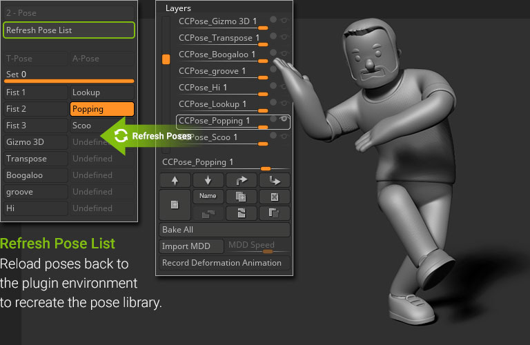 Pose Characters in ZBrush | ZBrush Pose Tools