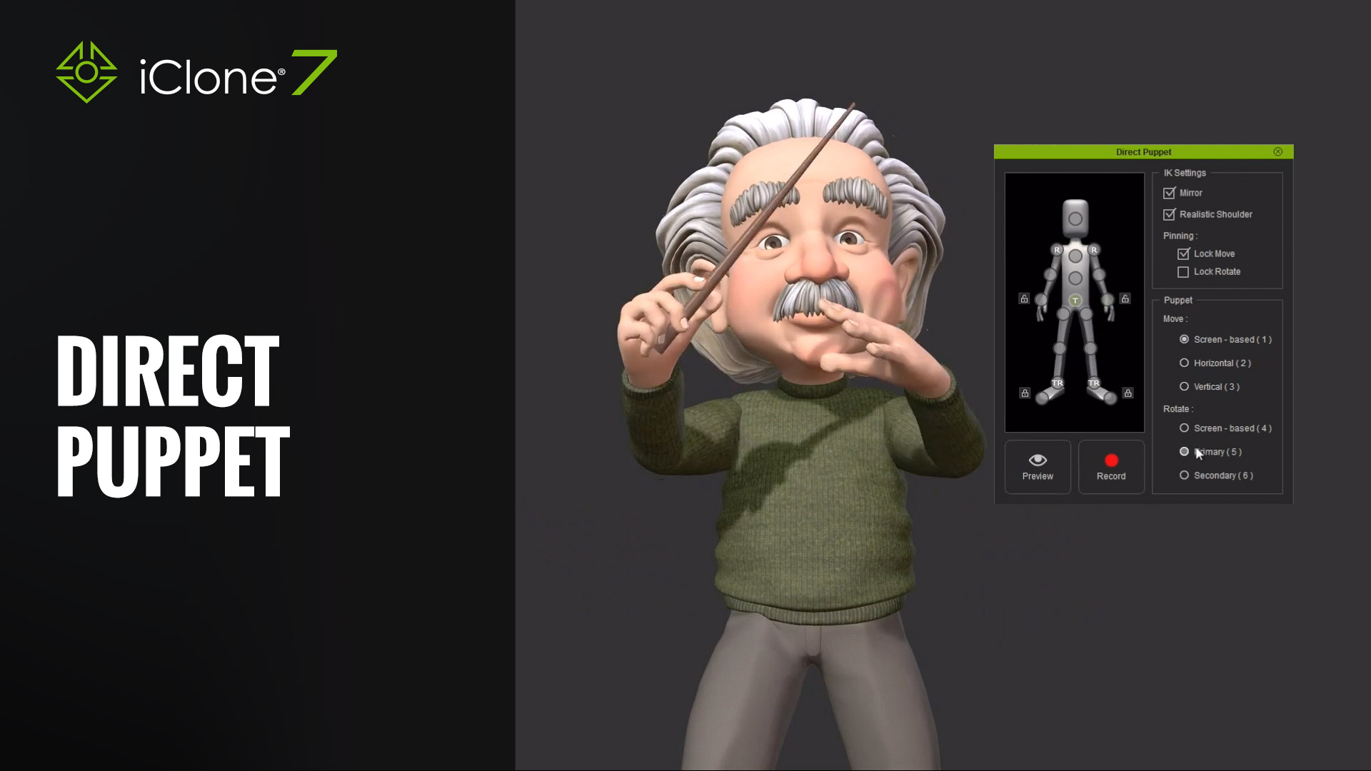Character Animator - 3D Character Animation Software - iClone